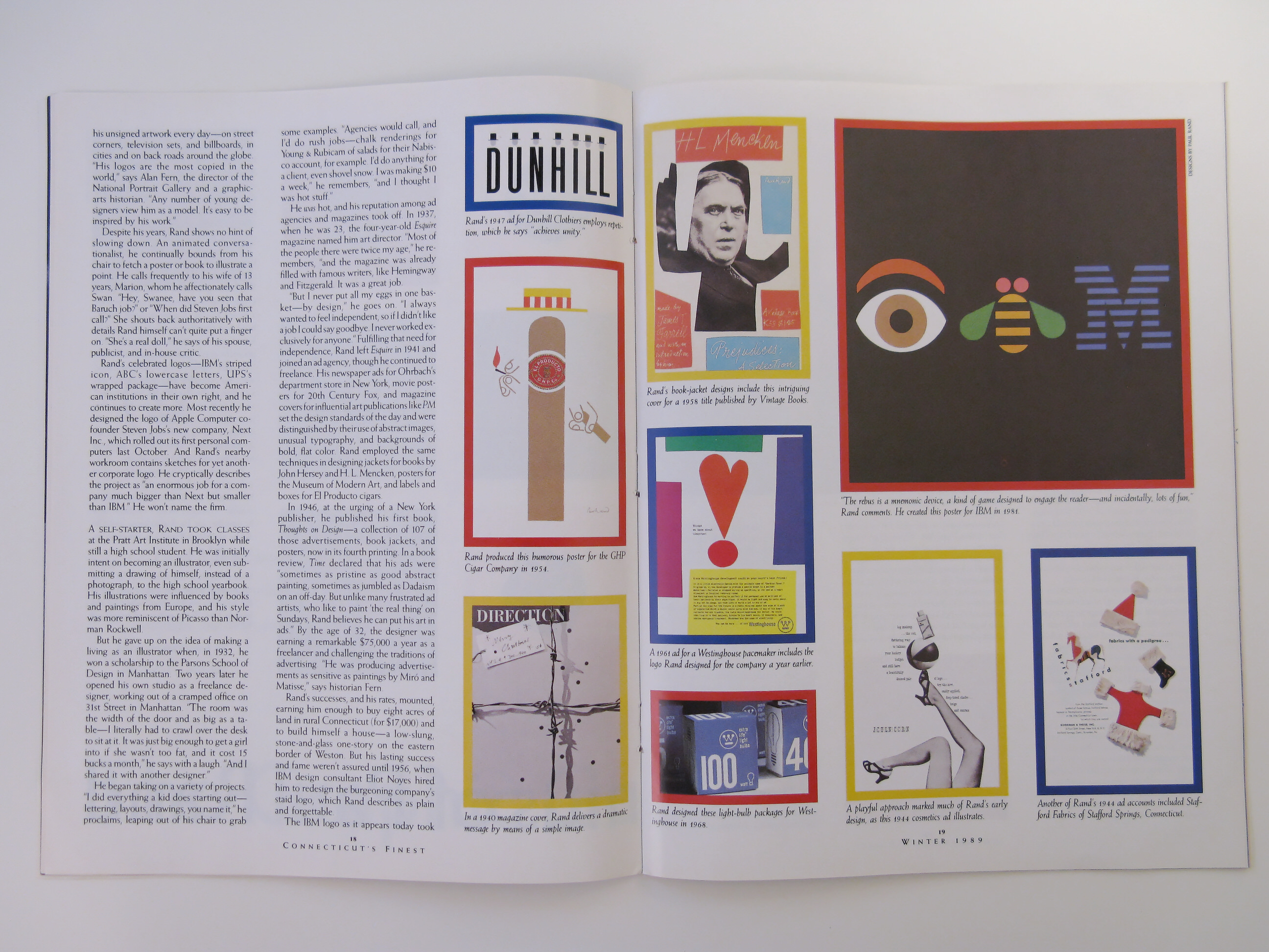 The Graphic Genius of Paul Rand | Paul Rand: Modernist Master 1914-1996